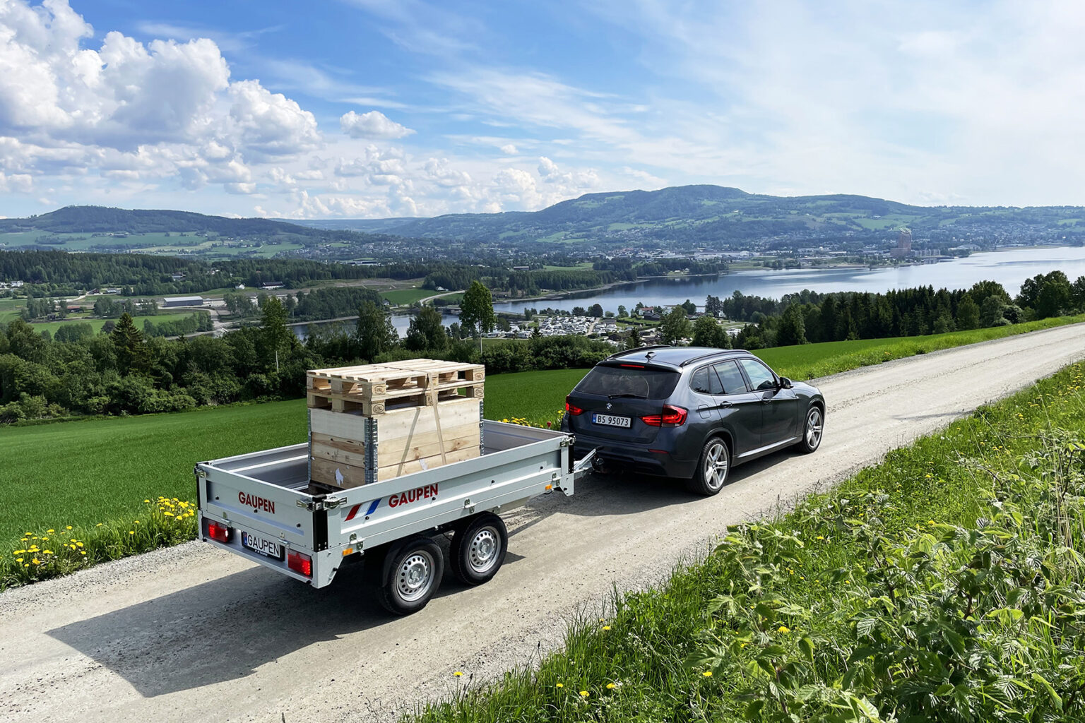 Hydraulisk Tipphenger- når du trenger en henger med tipp - Gaupen NO
